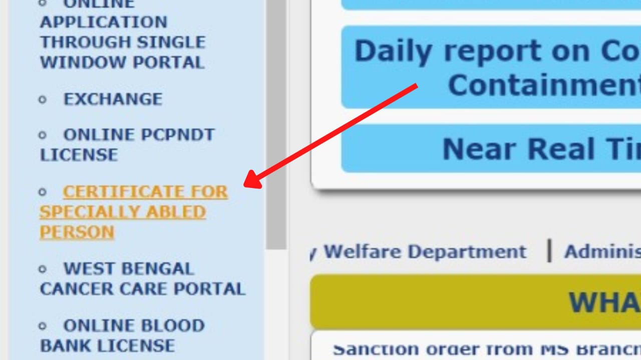 How To Download Disability Certificate (PDF) In West Bengal