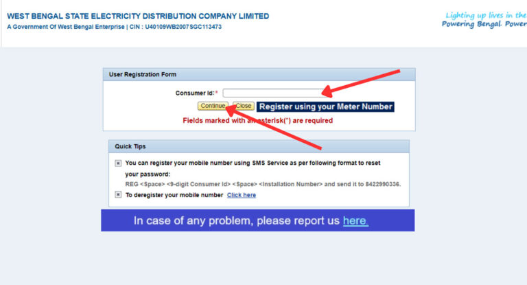How To Create An Account (Register) On The WBSEDCL Portal