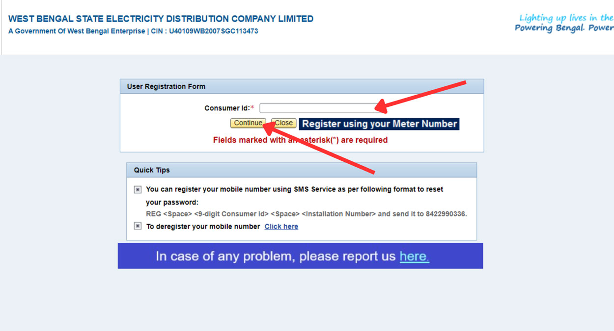 How To Create An Account (Register) On The WBSEDCL Portal