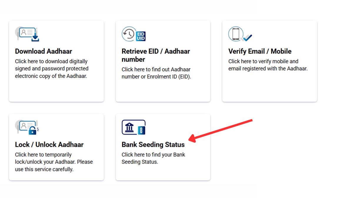 How To Check Aadhaar Bank Link Status Online (All Banks)