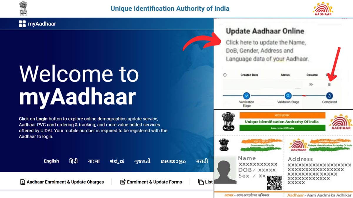 How To Cancel Aadhaar Update Request Online (In 3 Steps)