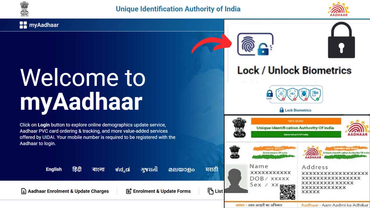 How To Lock And Unlock Your Aadhaar Biometrics (In 3 Steps)