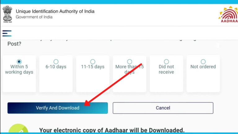 How To Download Aadhar Card PDF (e-Aadhaar) Online