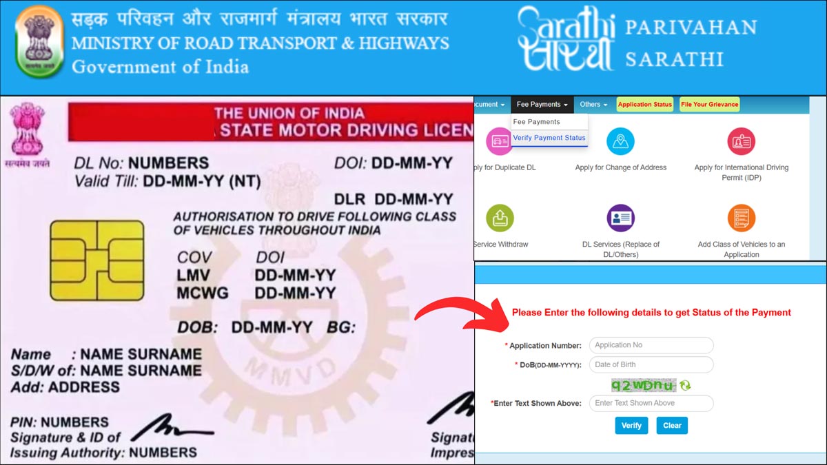 How To Check Driving Licence Payment Status Online (In 4 Steps)