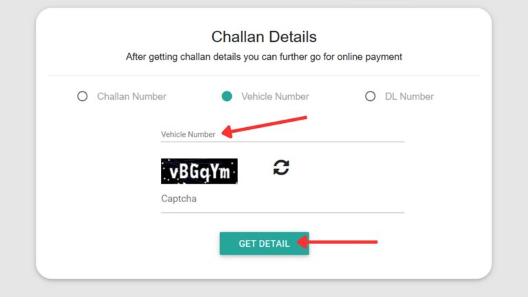 How to Check Traffic Challan And Payment Status (In 3 Steps)