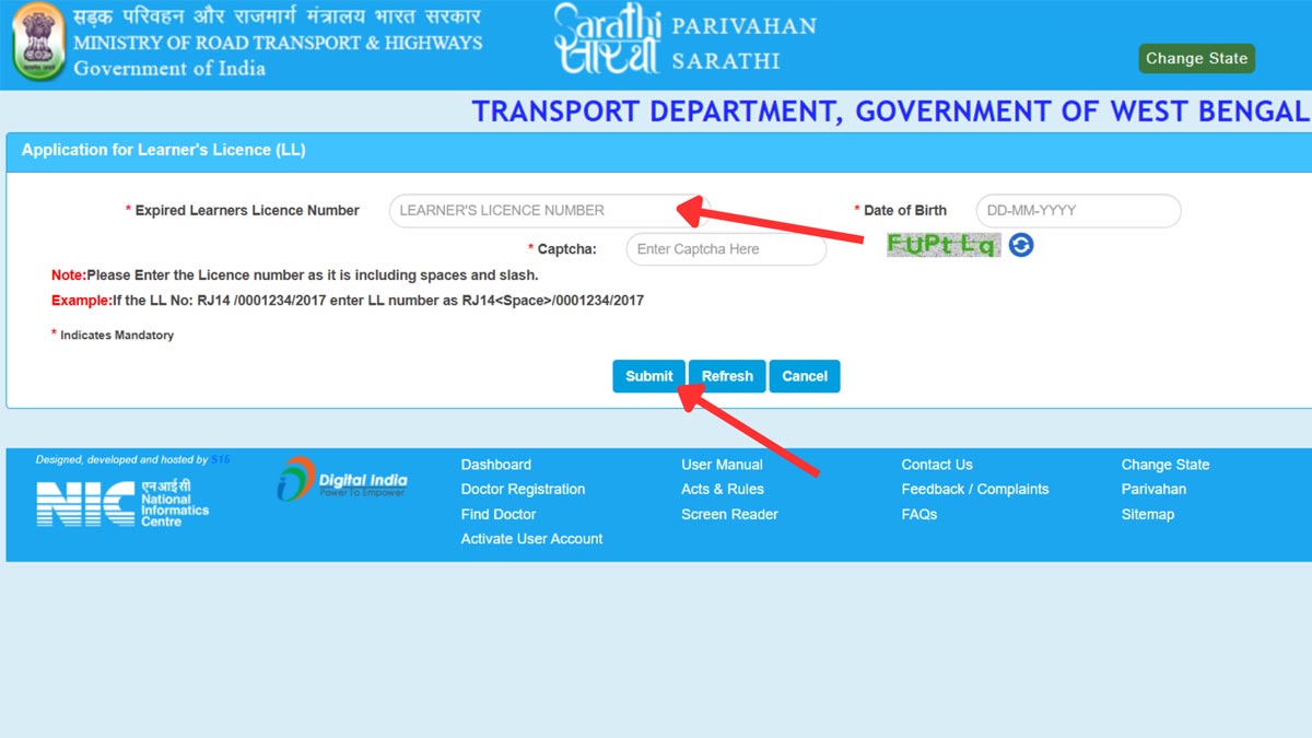 How To Renew Expired Learner's Licence Online In India