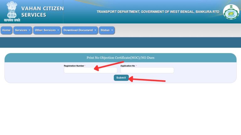 How To Download Vehicle No Objection Certificate (NOC) PDF