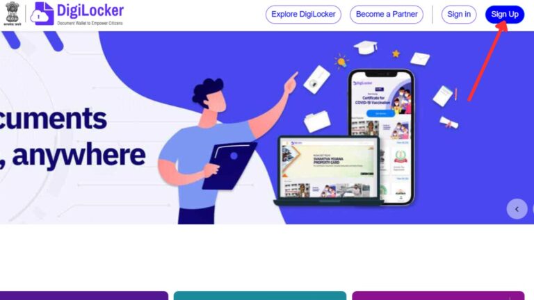 How To Create An Account (Register) On DigiLocker Portal