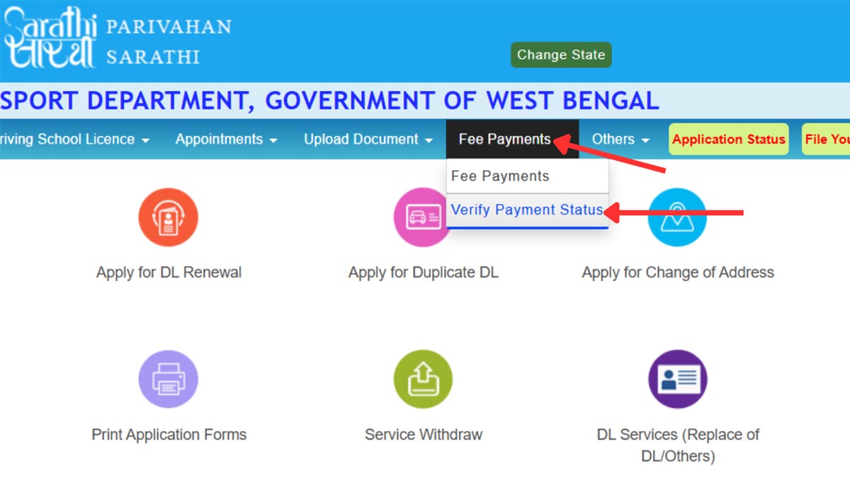How To Check Driving Licence Payment Status Online (In 4 Steps)
