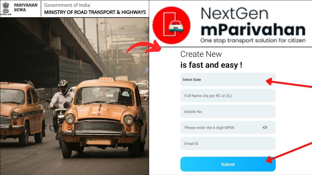 How To Register And Login On The mParivahan App