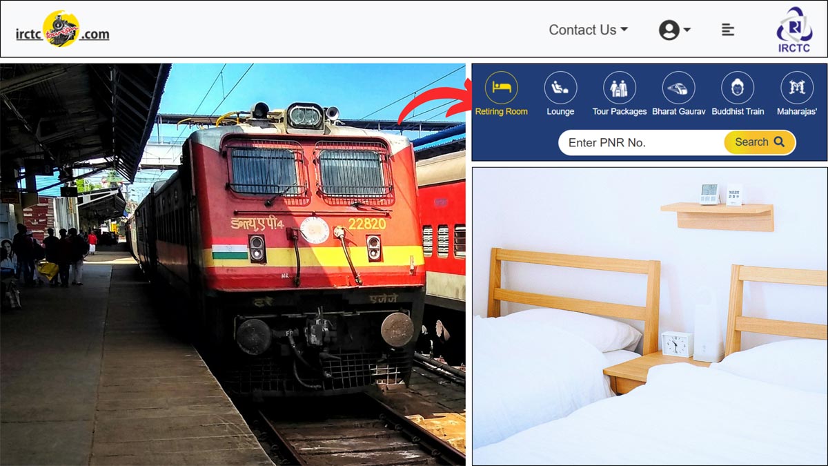 How To Book IRCTC Retiring Room Online (For Any Station)