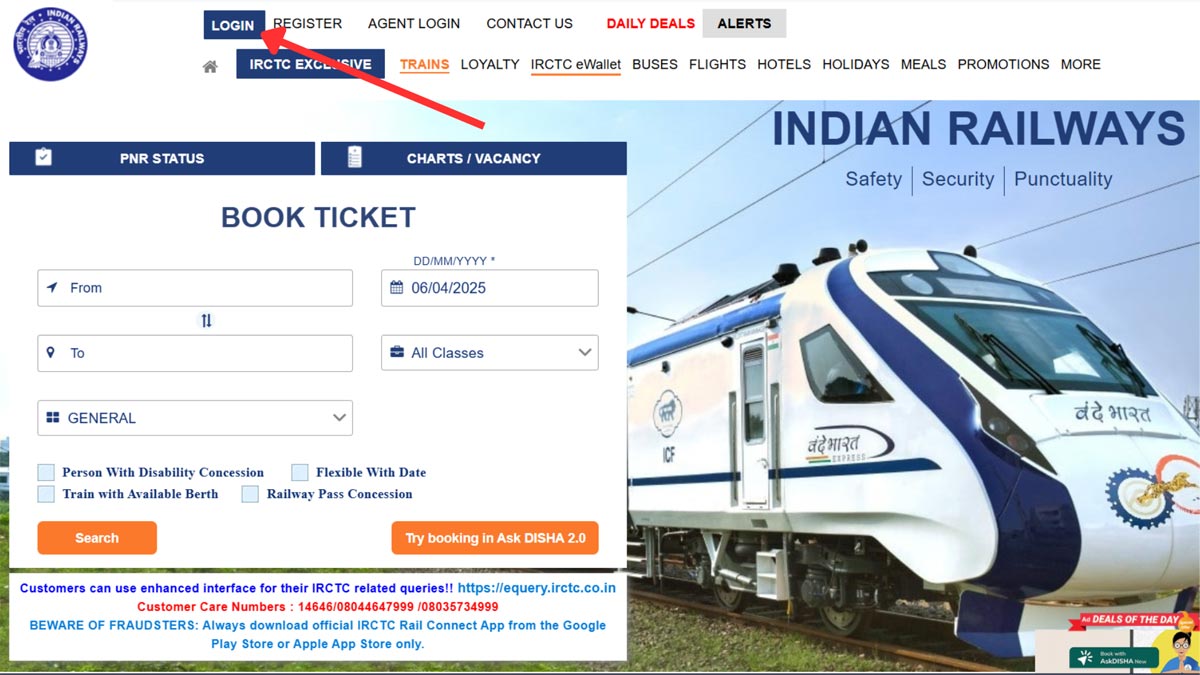 How To Reset Irctc Account Password Online In 3 Steps