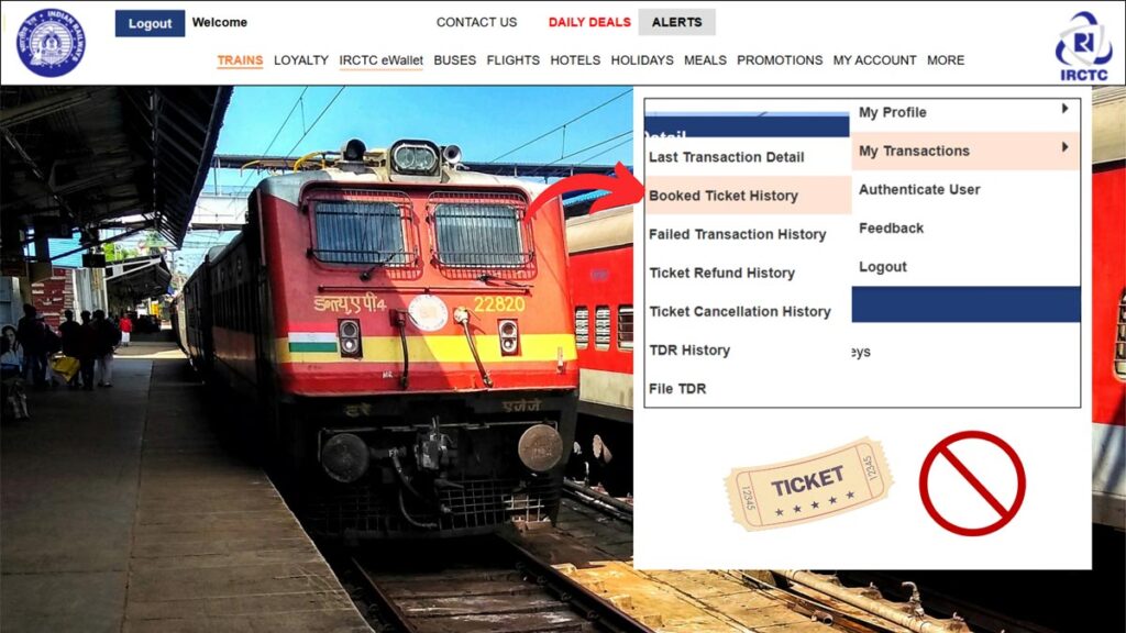 How To Cancel Booked Train Ticket Through IRCTC (In 3 Steps)