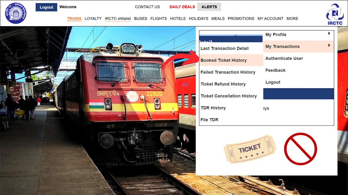 How To Cancel Booked Train Ticket Through IRCTC (In 3 Steps)