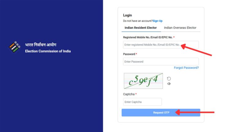How To Register (And Login) On ECI Voter's Service Portal