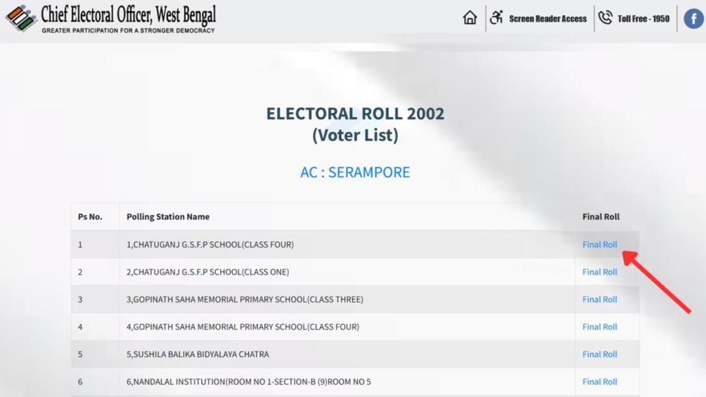 How To Download West Bengal 2002 Voter List (And Check Name)
